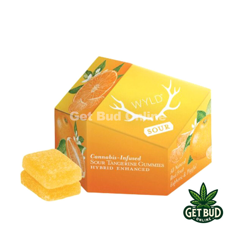 WYLD THC Edibles - Sour Tangerine (Hybrid) - Get Bud Online USA