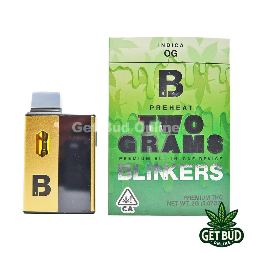 Blinker 2g THC Distillate Disposables - OG - Get Bud Online USA