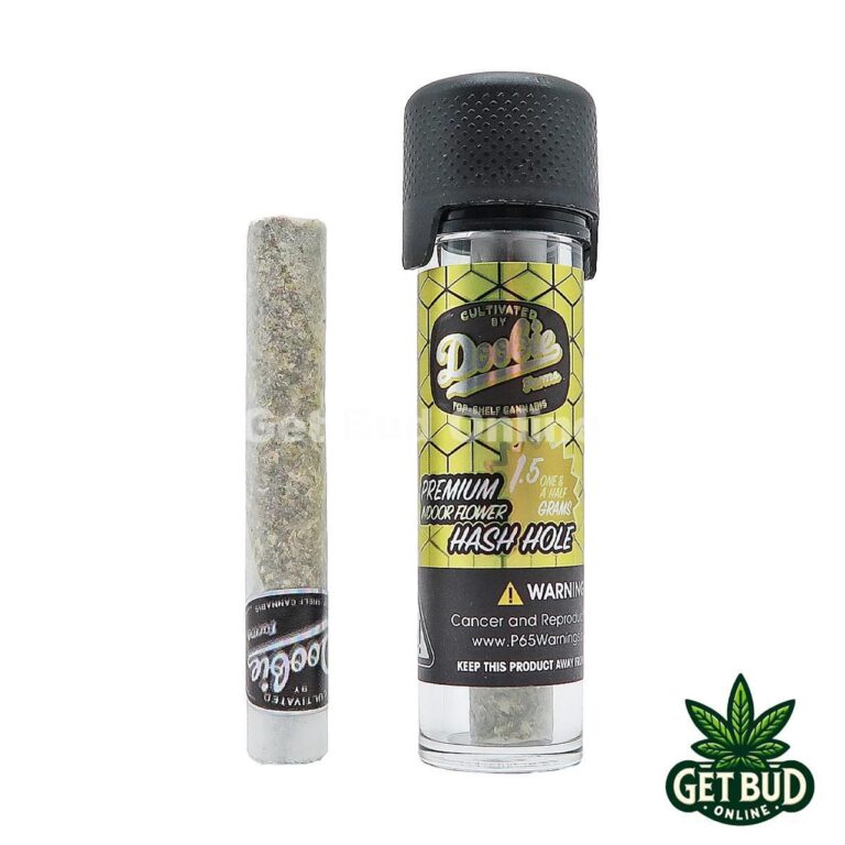 Doobie Farms Hash Hole 1.5g Infused Pre-Rolled Joint- Drippy Lemon ...