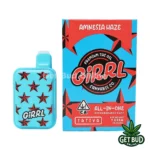 Girrl 1g All-In-One Disposable Vape - Amnesia Haze - Get Bud Online USA